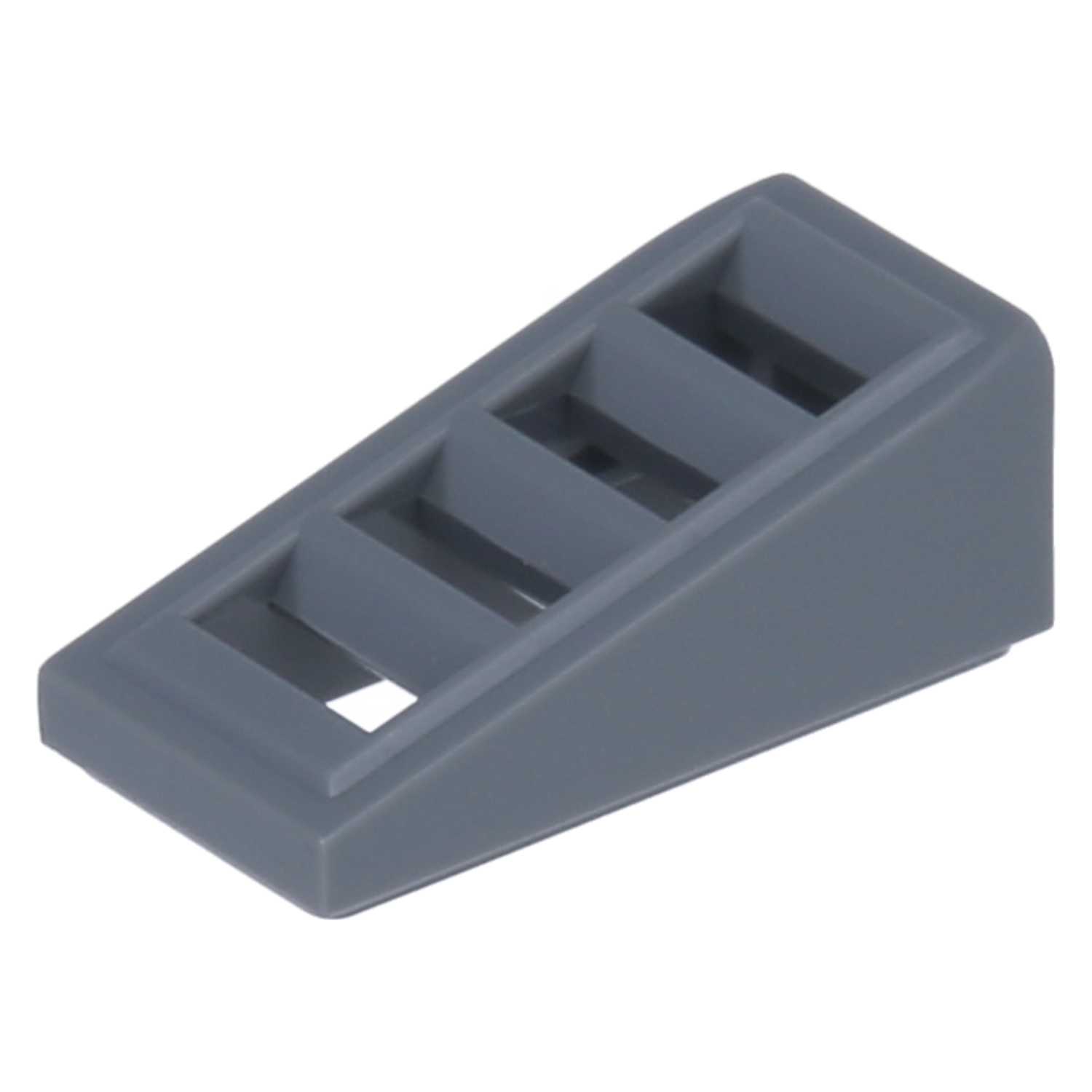 LEGO roof stones (modified) - sloping 18 degrees, 2 x 1 x 2/3 with gra